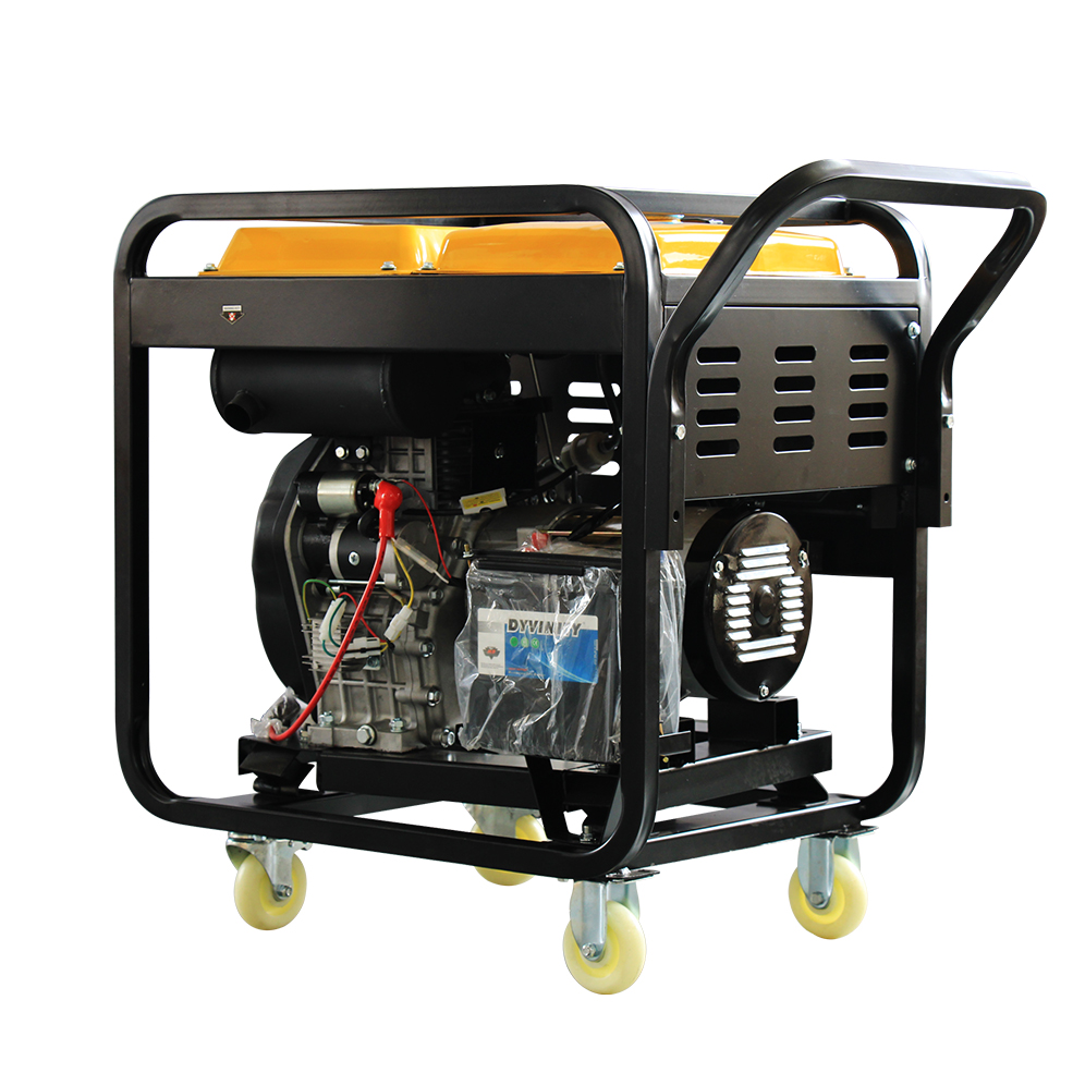 Custom Newland Open Two Wheels Type Air-Cooled Diesel Generator ...